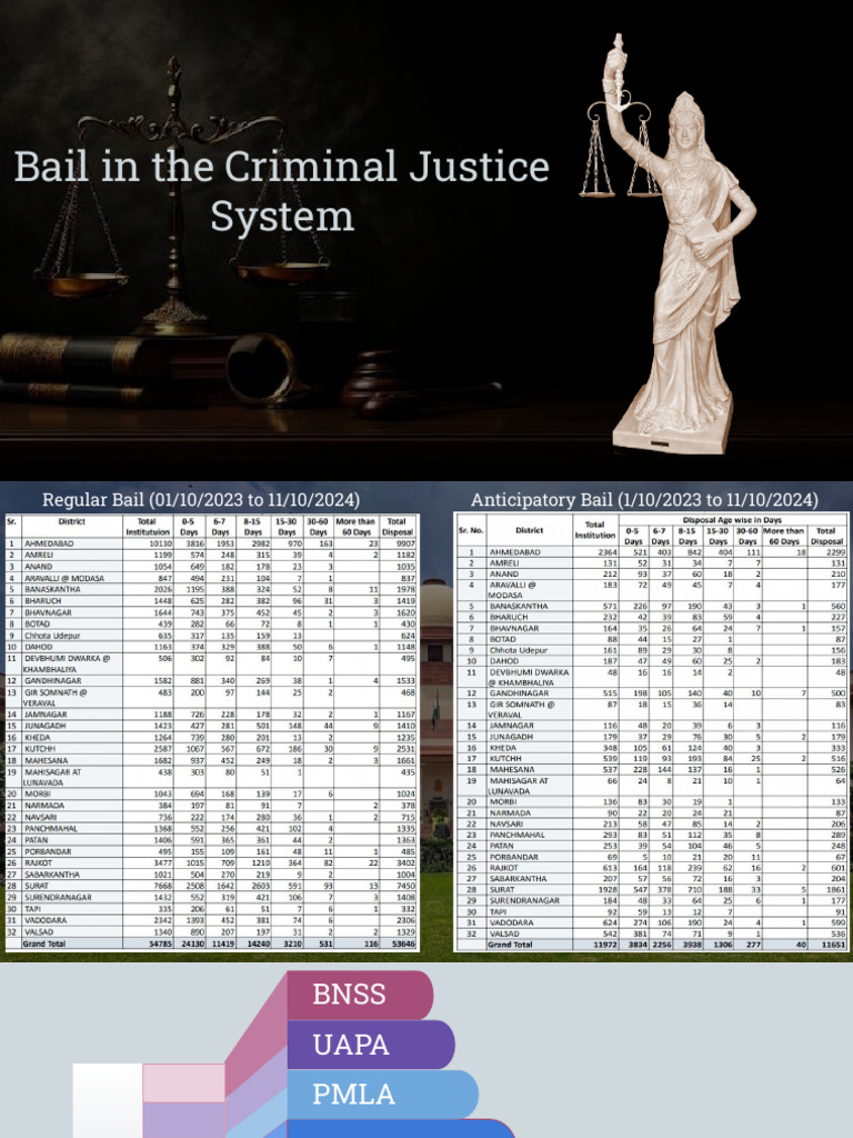 Bail in The Criminal Justice System | PDF | Bail | Criminal Procedure ...