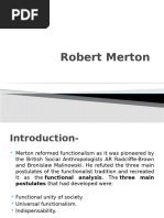 Merton's Anomie Theory Explained | PDF | Deviance (Sociology) | Sociology