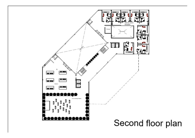 Second Floor Plan with Deluxe Rooms | PDF