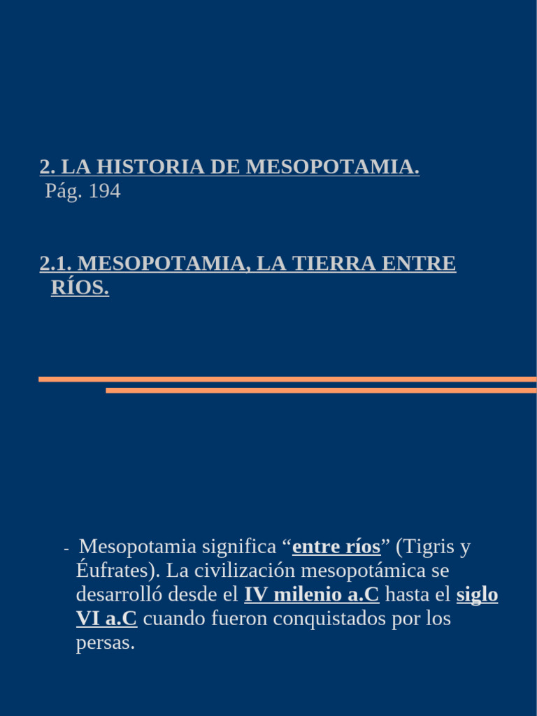 Historia de Mesopotamia: Tierra entre Ríos | PDF
