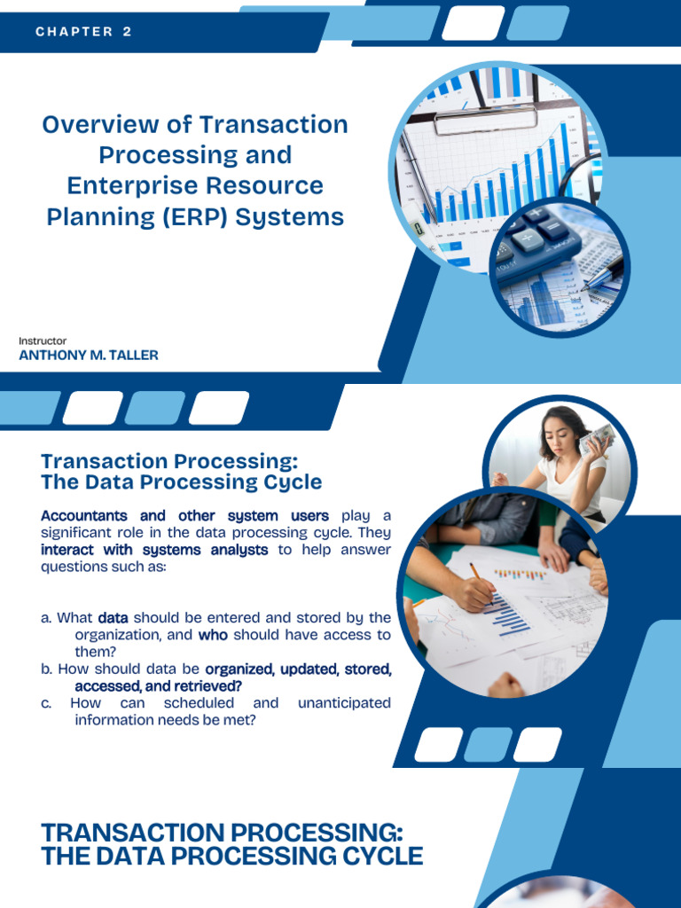 C2 Transaction Processing and Enterprise Resource Planning | PDF ...