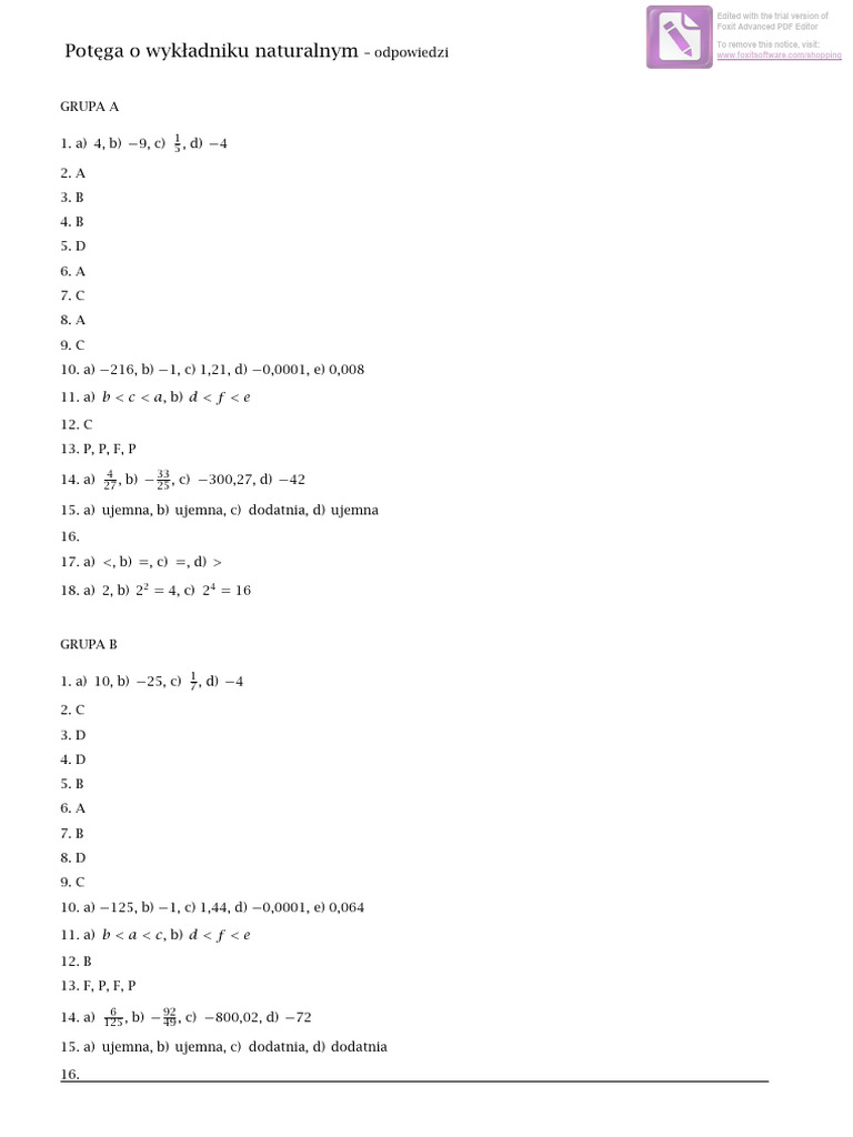 Odp. Pot Öga o Wyk+éadniku Naturalnym | PDF