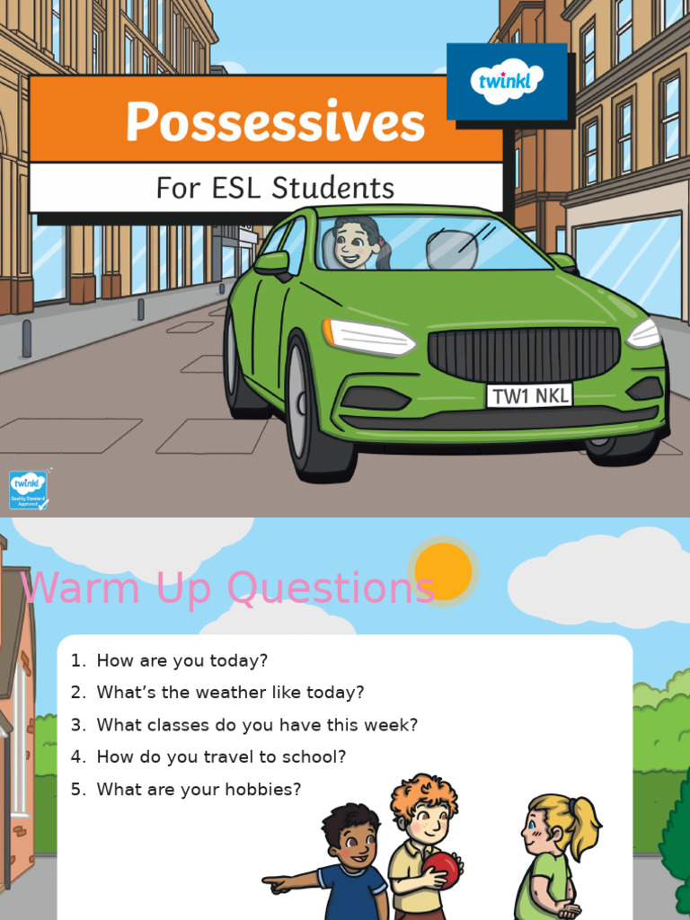 Understanding Possessives in English | PDF | Noun | Pronoun