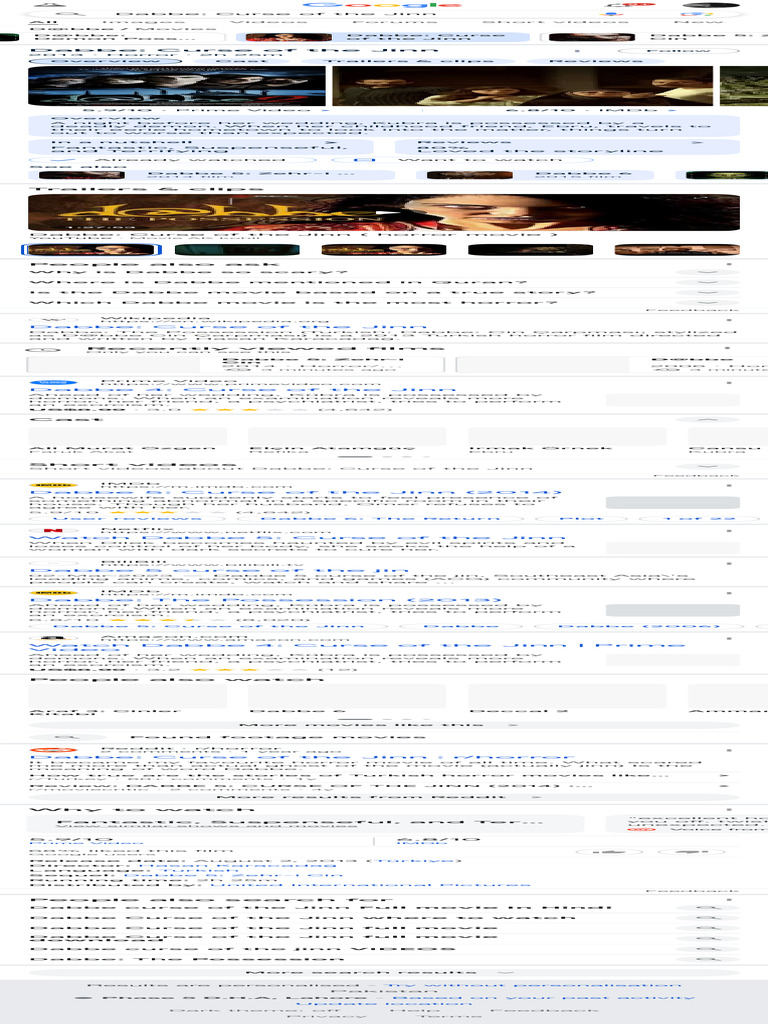 Dabbe Curse of The Jinn - Google Search | PDF | Jinn | Demons