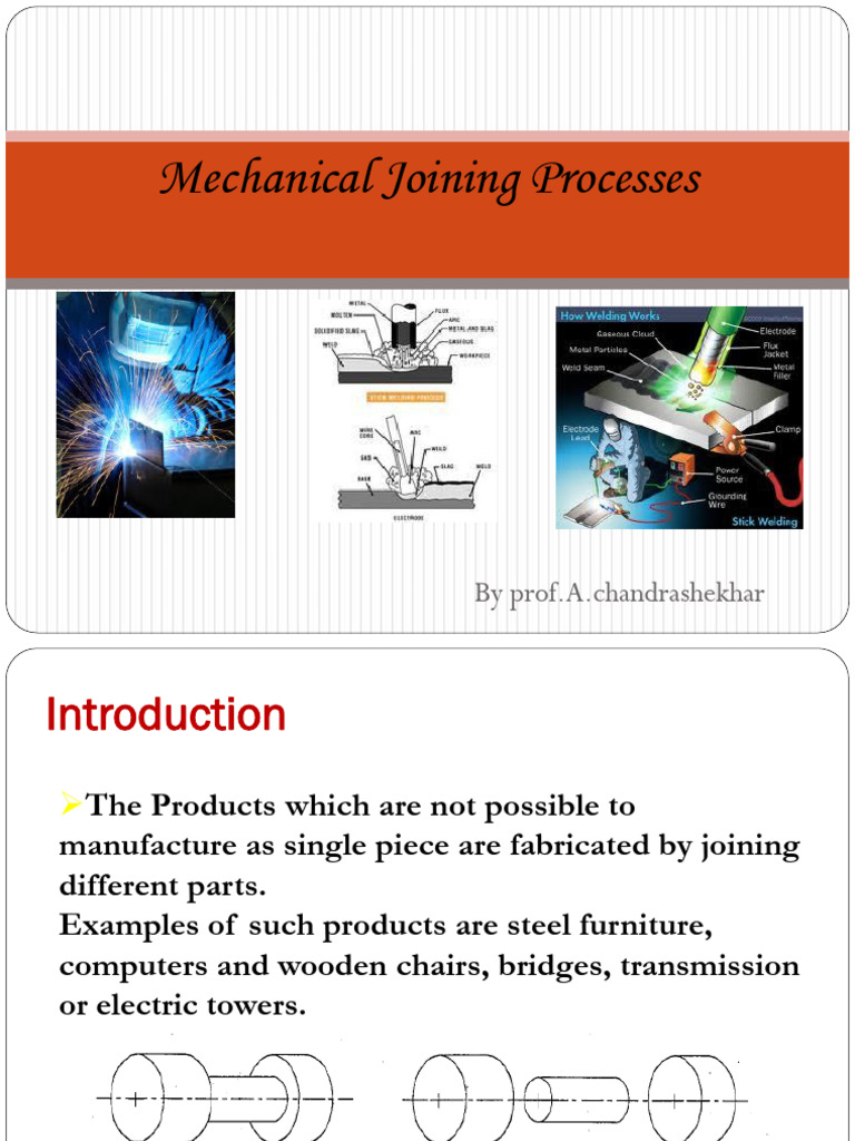 Mechanical Joining Processes | PDF | Welding | Construction