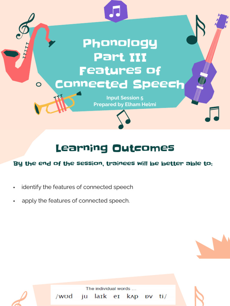 Input Session 5 Phonology | PDF | Word | Phonology