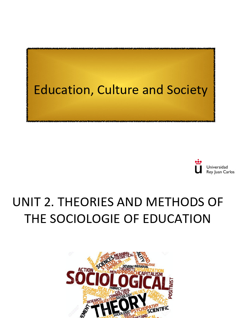 UNIT 2 Theories and Methods | PDF | Sociology | Society