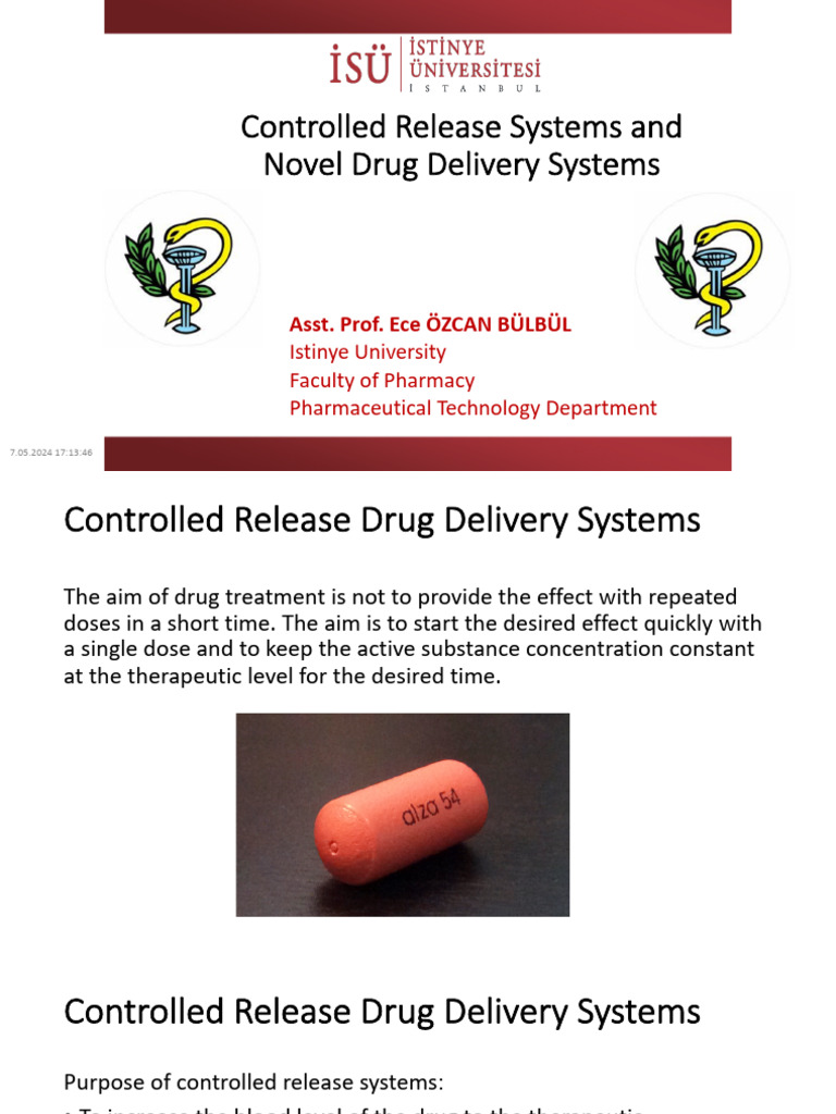 5-Modified Release and Novel Drug Delivery Systems 2 | PDF | Dose ...