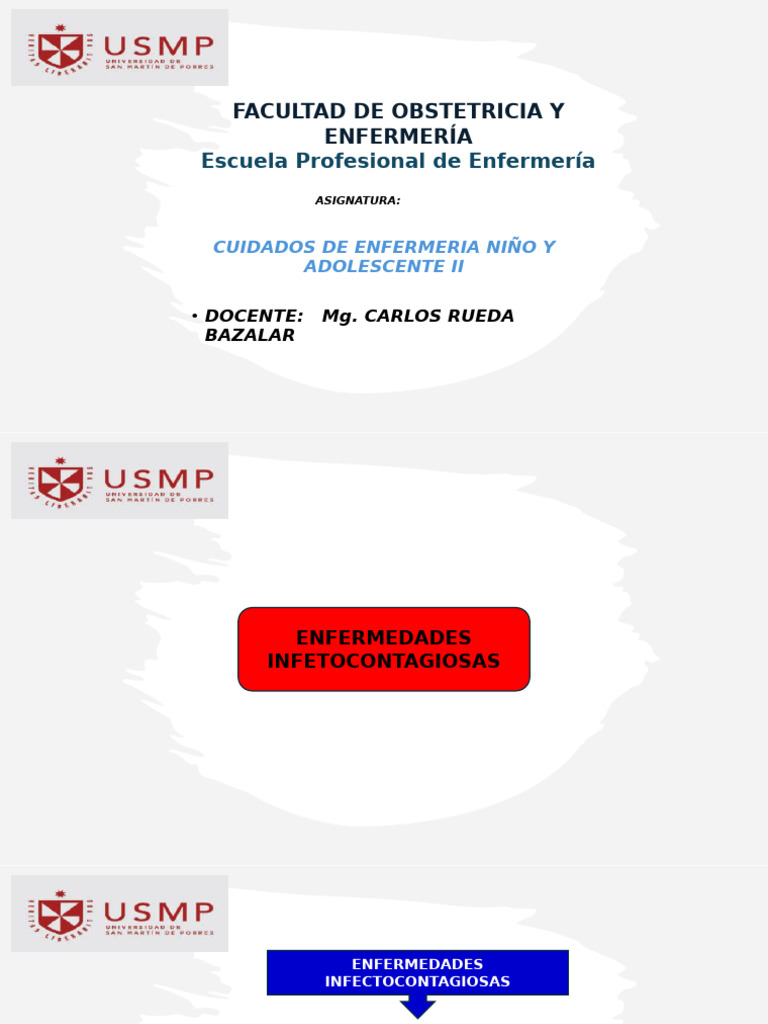 Enfermedades Infectocontagiosas 2025 | PDF | Meningitis | Sarampión