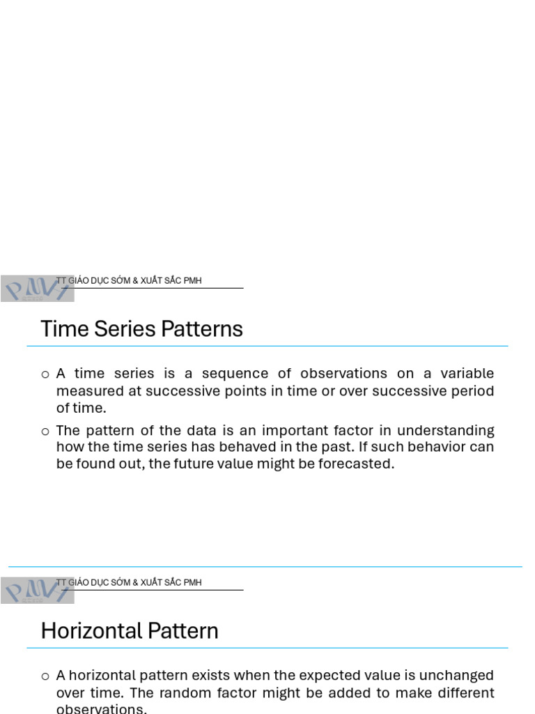 Time Series Analysis and Forecasting | PDF | Forecasting | Time Series