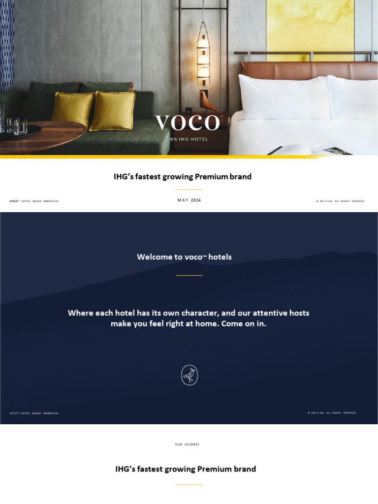 Voco Brand Deck - May 2024 | PDF