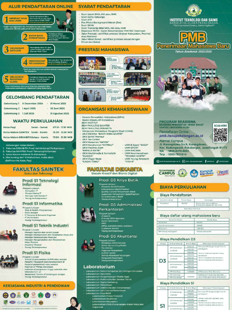 Brosur PMB 2025 | PDF