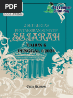 UASA Sejarah Tahun4 2025 | PDF