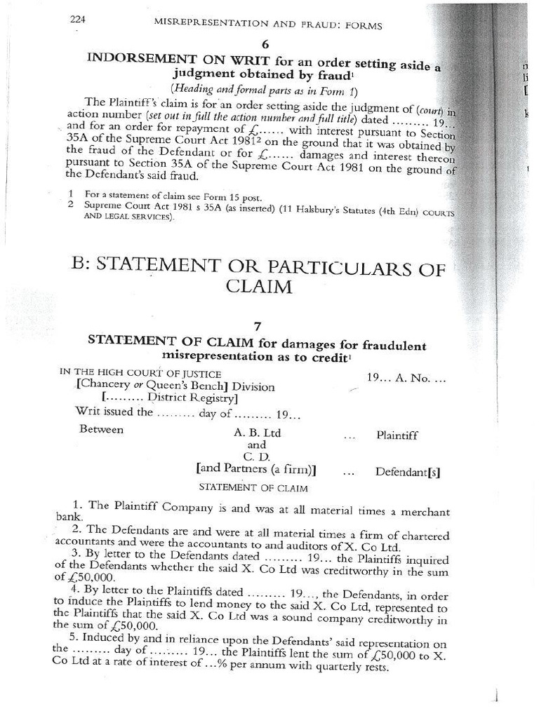 Misrepresentation | PDF