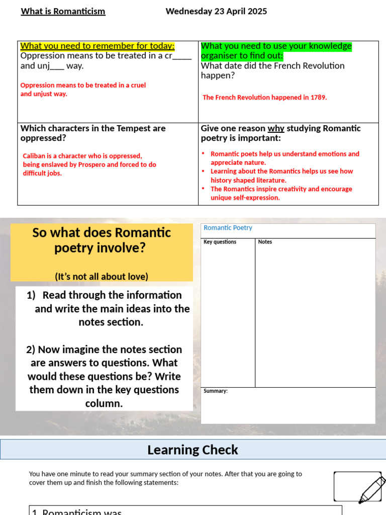 Romanticism and Revolution | PDF | Romanticism