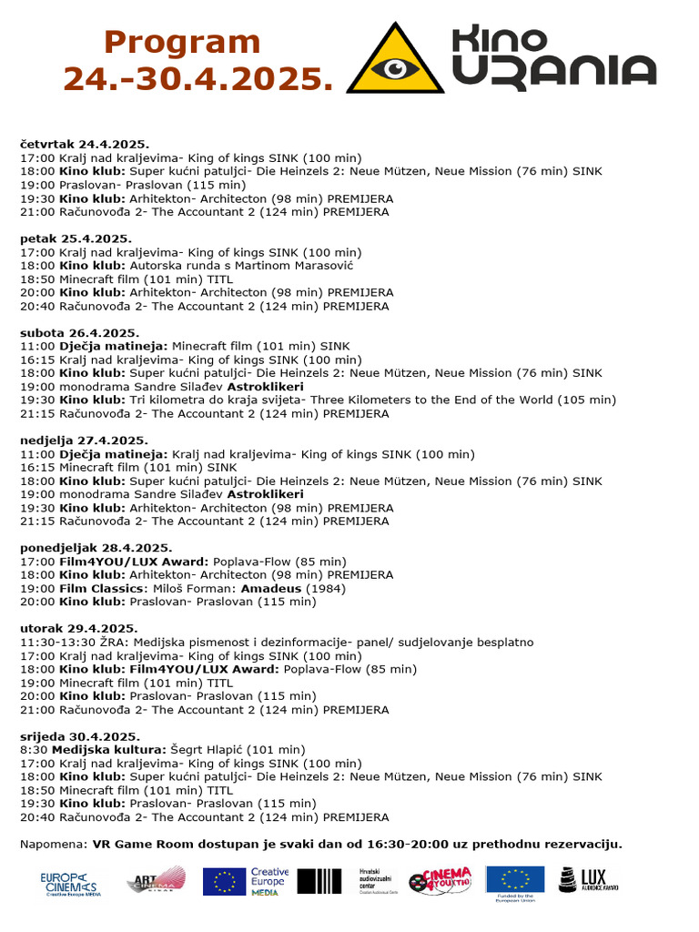 Program 24.-30.4.2025 | PDF