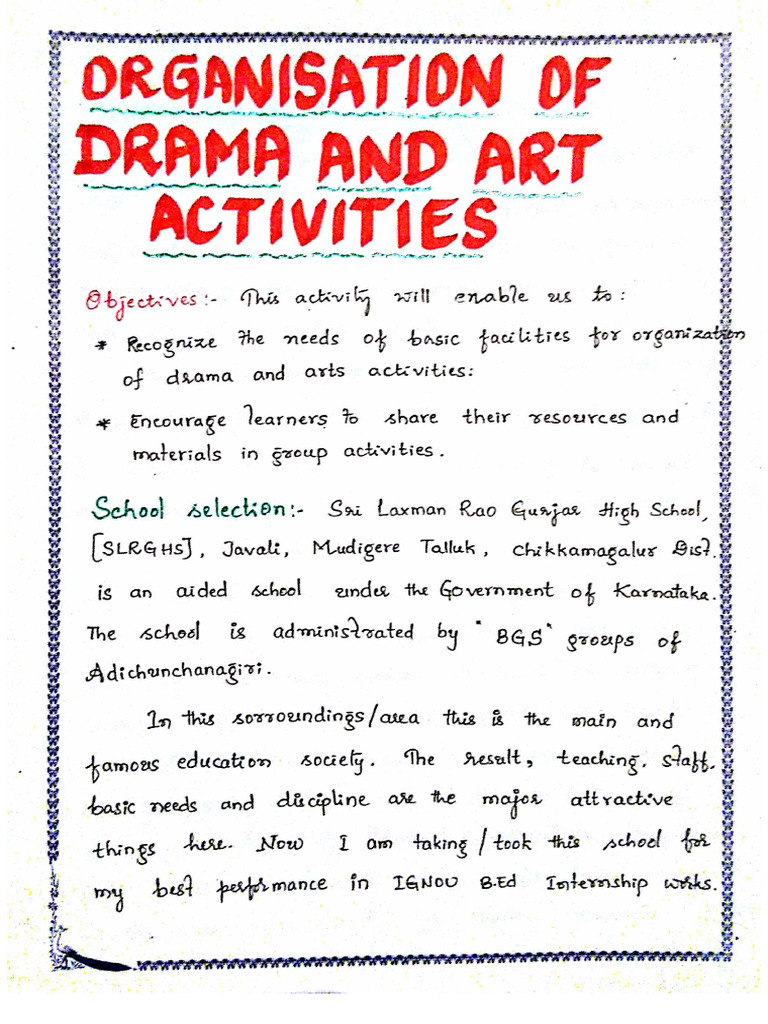 Epc Drama Notes Pdf