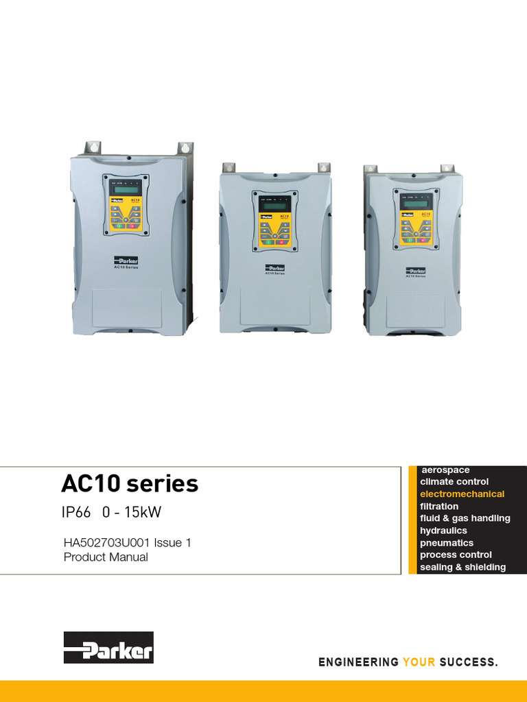 AC10 Series Product Manual Overview | PDF | Manufactured Goods ...
