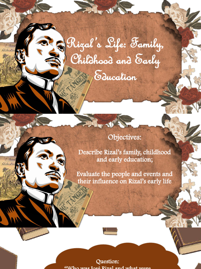 Rizal's Early Life and Family Background | PDF