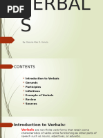 English 9 - Unit 14 - Lesson 2 - Types of Verbals | PDF | Adjective | Adverb