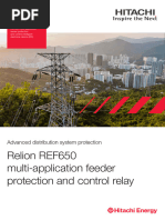 REF650 Advanced Distribution System Protection Brochure en-4CAE001685 ...
