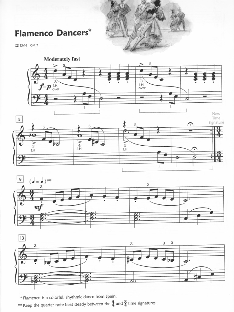 Alfred Flamenko Dancer | PDF