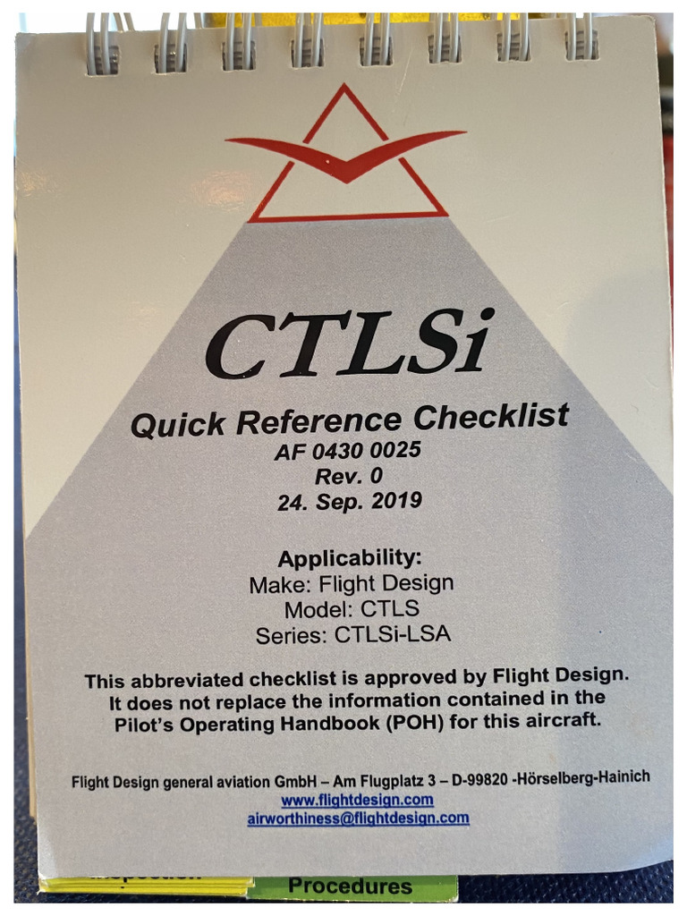CHECKLIST - CTLSi | PDF