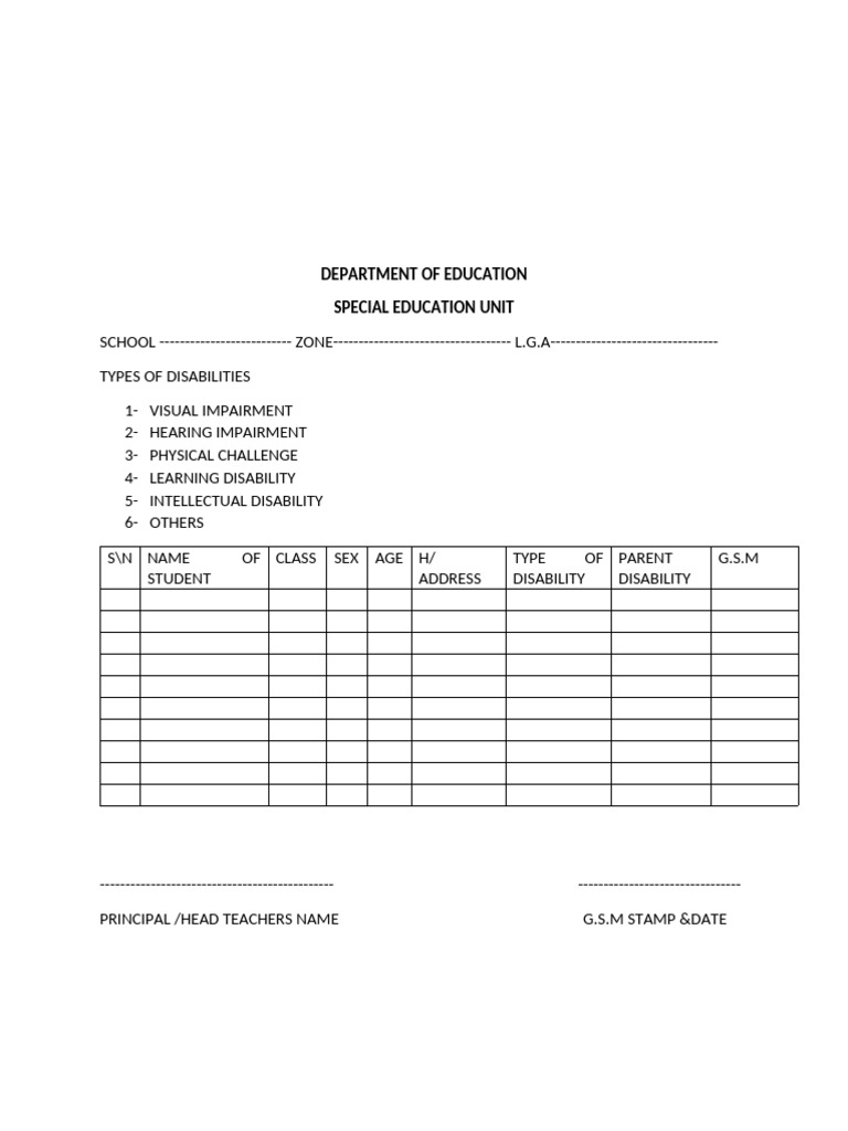 Department of Education | PDF