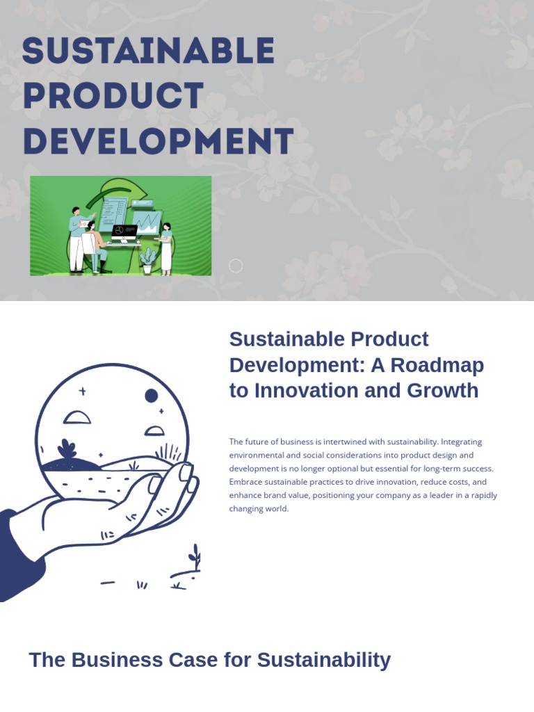Sustainable Product Development A Roadmap To Innovation and Growth ...