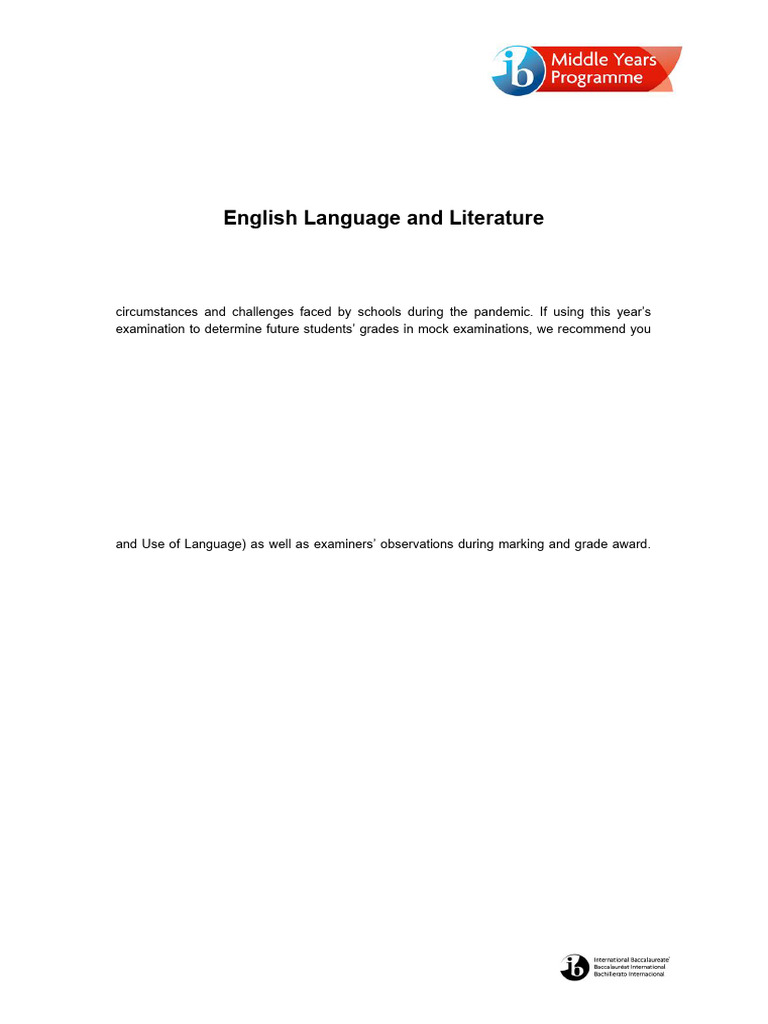 May 2022 English Subject Report | PDF | Linguistics | Syntax