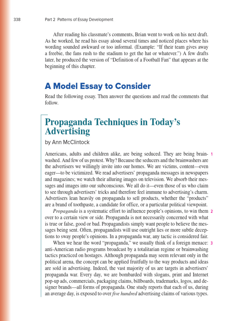 Propganda Techniques in Today's Advertising | PDF | Propaganda ...