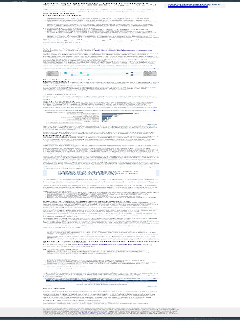 Gartner Reprint - Agentic AI | PDF | Artificial Intelligence | Intelligence (AI) & Semantics