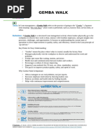 Gemba Walk Template | PDF