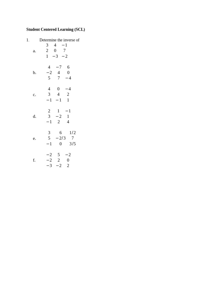 Student Centered Learning | PDF