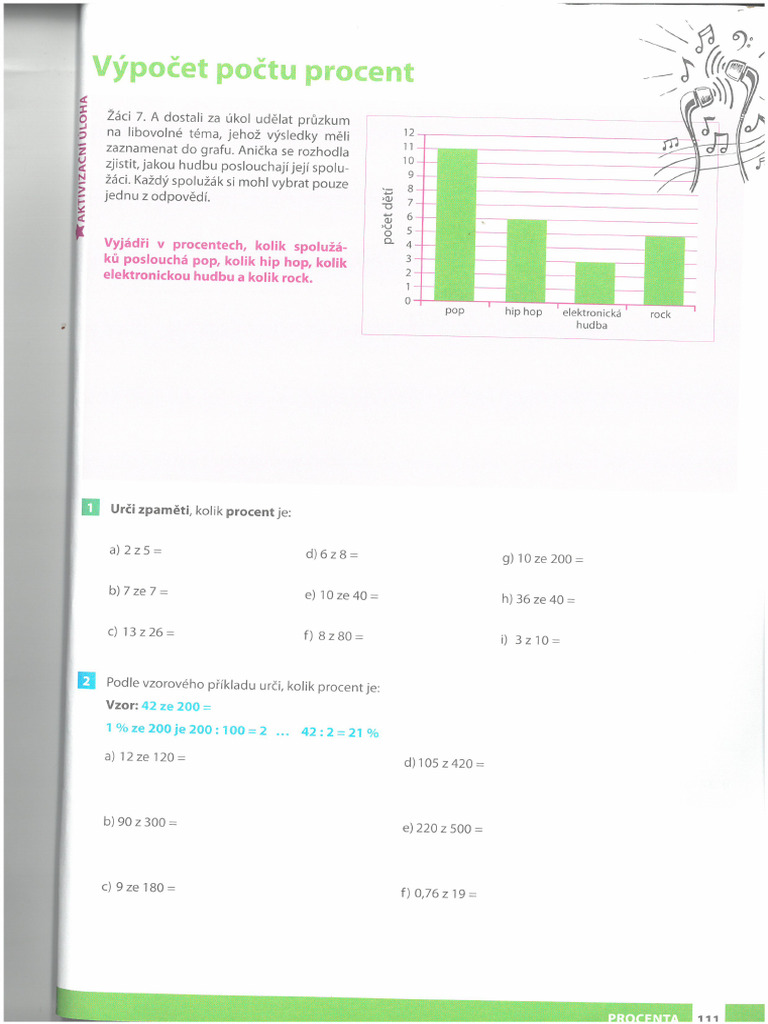 PL3 - Výpočet Počtu Procent | PDF