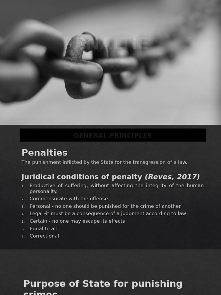 Understanding Legal Penalties and Their Application | PDF | Pardon | Ex ...