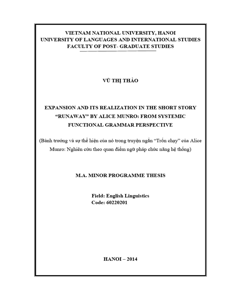 (1tailieu - Com) Expansion and Its Realization in The Short Story ...