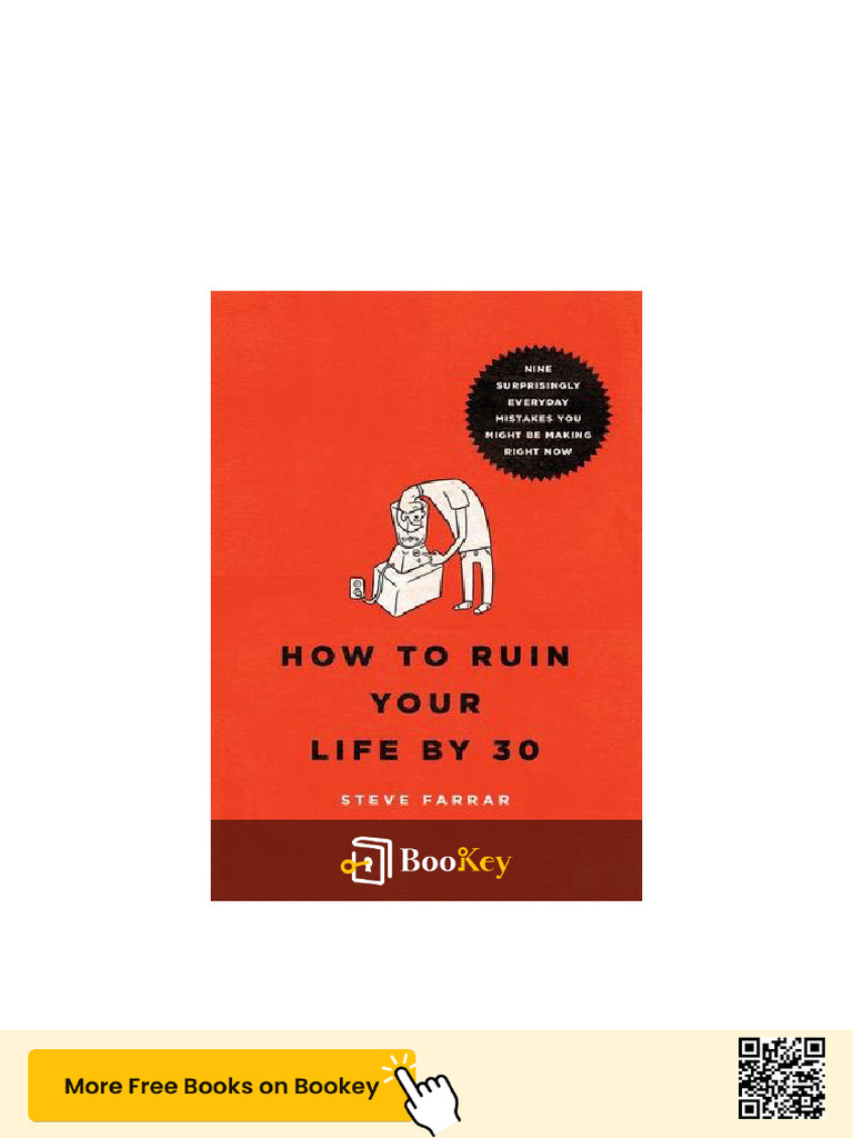 Avoiding Life Ruin by 30 | PDF | Mental Health | Expense