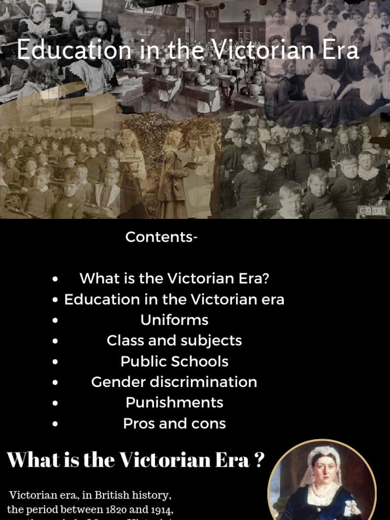 Education in The Victorian Era | PDF | Victorian Era
