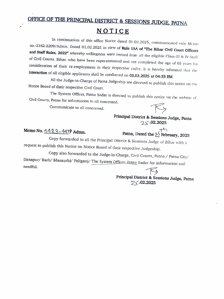 Notige: Principal Sessions | PDF