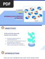 Lesson 3.3 Intermolecular Forces of Attraction IMFA | PDF ...