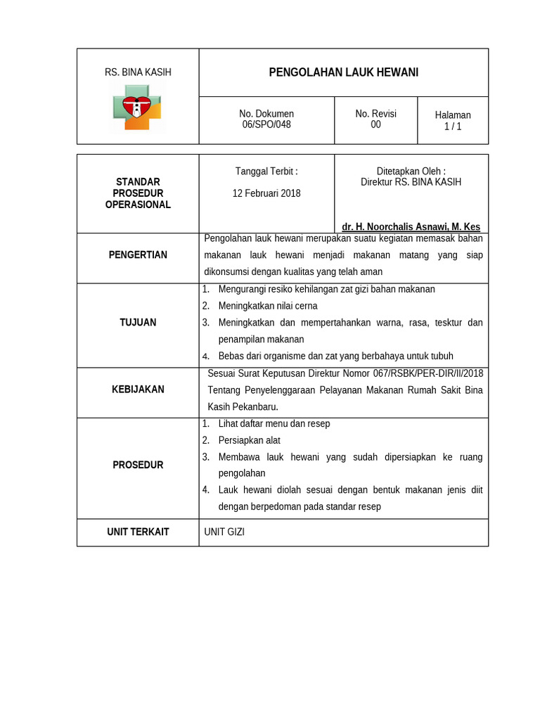 13 Pengolahan Lauk Hewani | PDF
