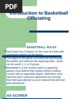 FIBA Official Basketball Score Sheet1 | PDF | Referee | Entertainment