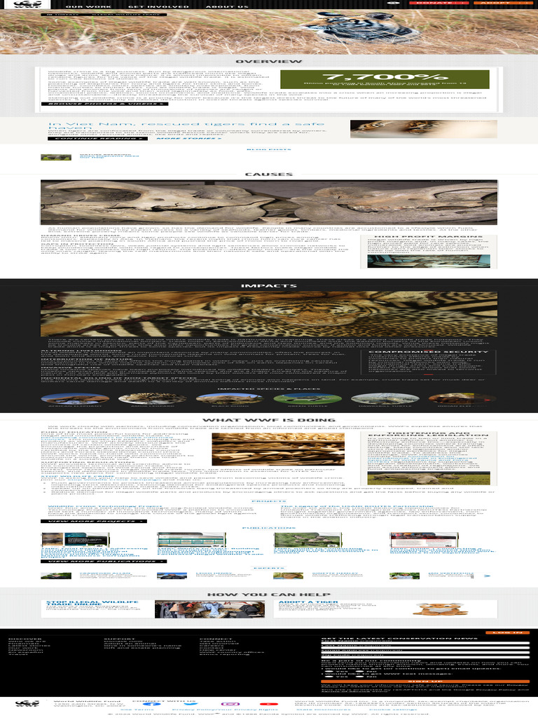 Understanding Illegal Wildlife Poaching | PDF | Poaching | Crime & Violence