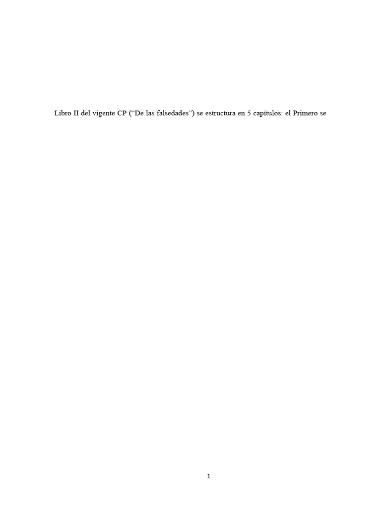 TEMA 19. Delitos de Falsedades Documentales | PDF | Castigos | Cheque