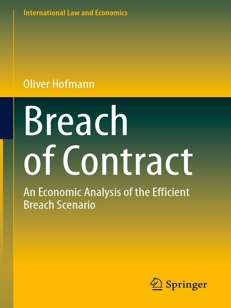 Breach of Contract | PDF | Specific Performance | Damages