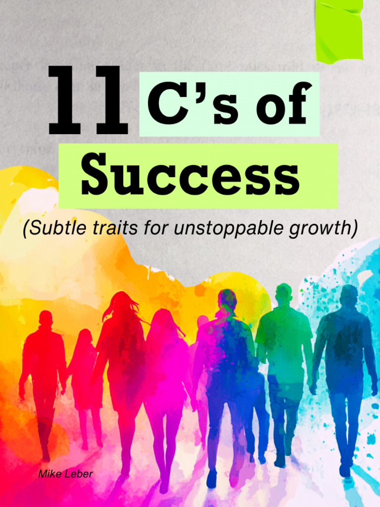 11 Cs For Success | PDF