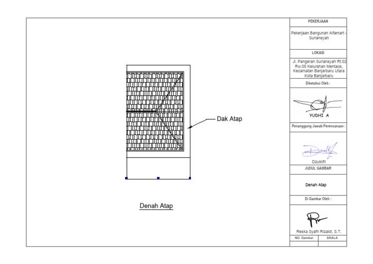 5b. Denah Atap | PDF