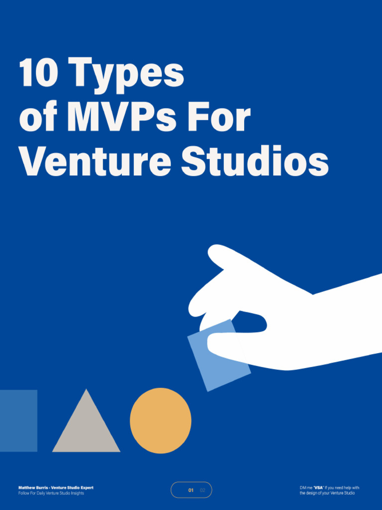 10 Types of Mvps Venture Studios | PDF