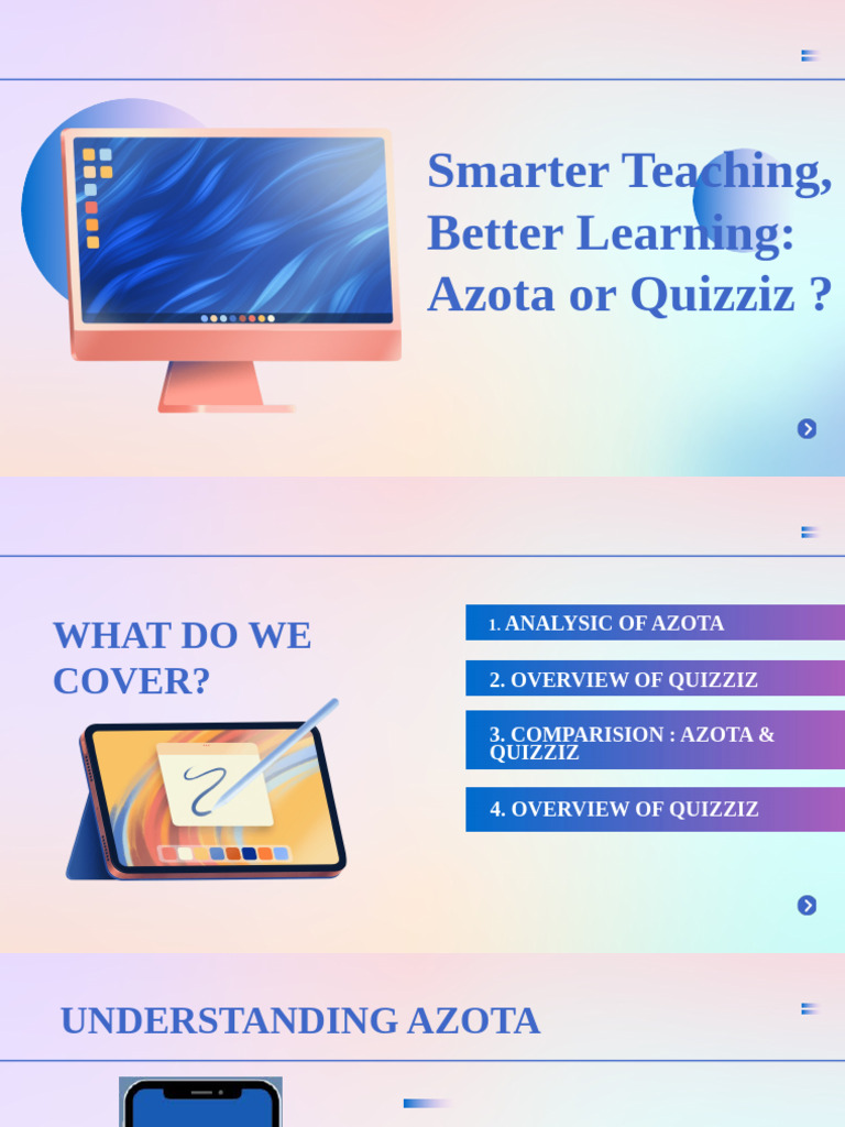 Azota vs. Quizizz: A Comparative Analysis | PDF | Usability | Cognition